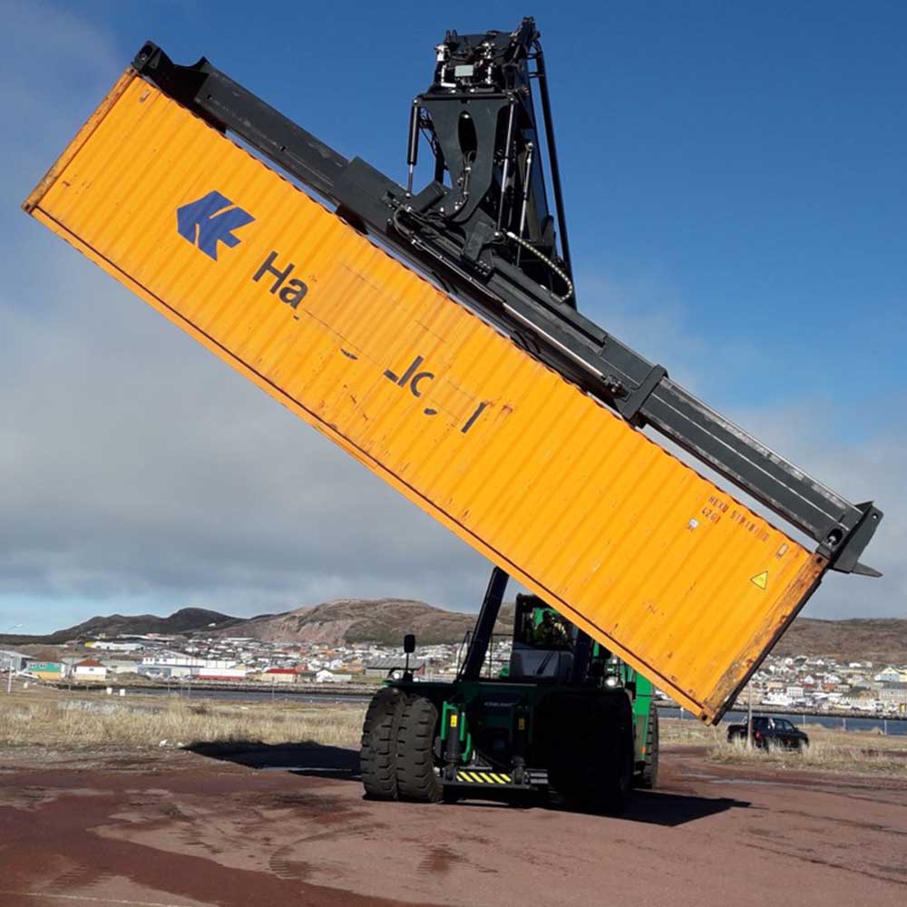 Konecranes Top Lift Container Handler 3-5 High - United Equipment