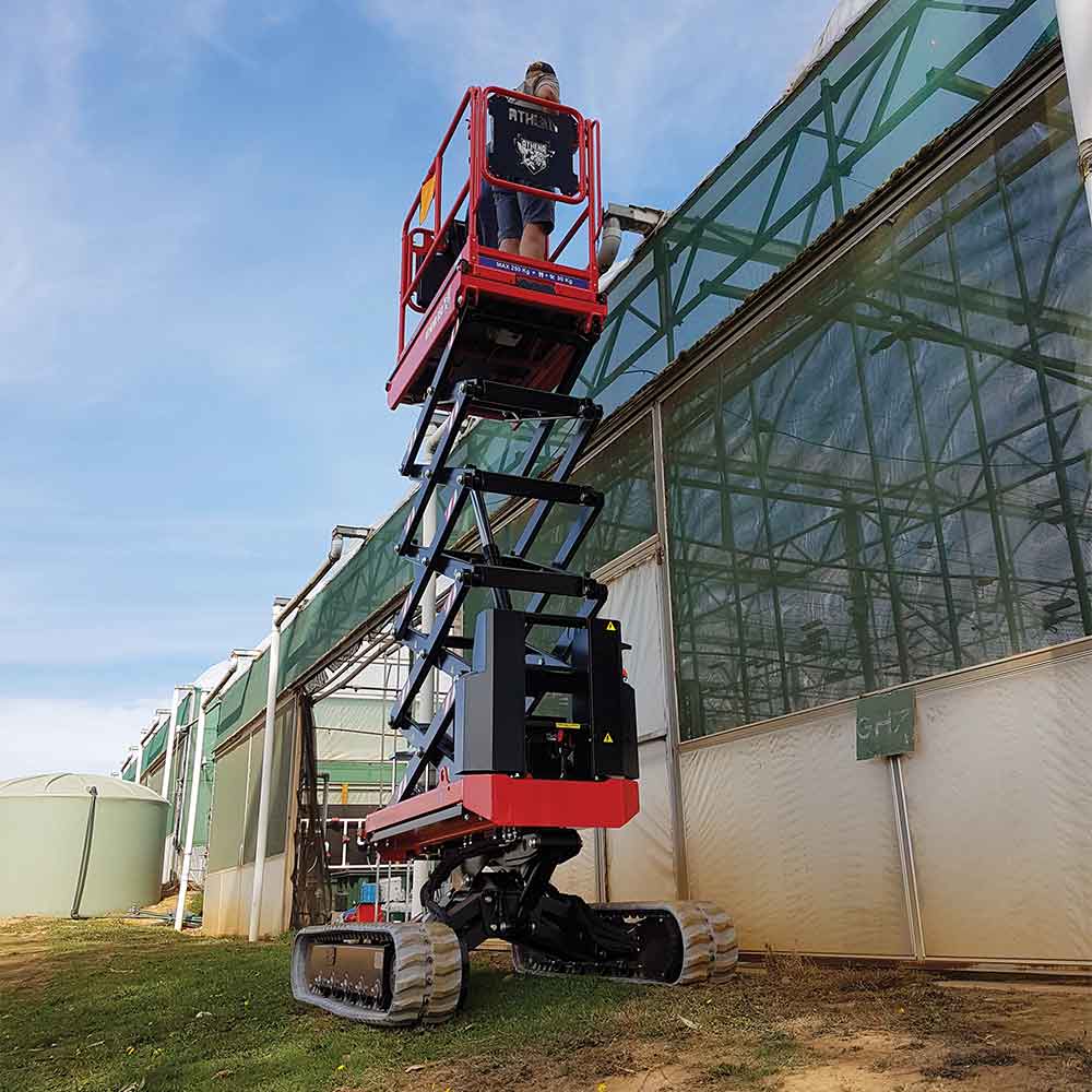 Athena Bi-levelling Tracked Scissor Lift 850 - United Equipment