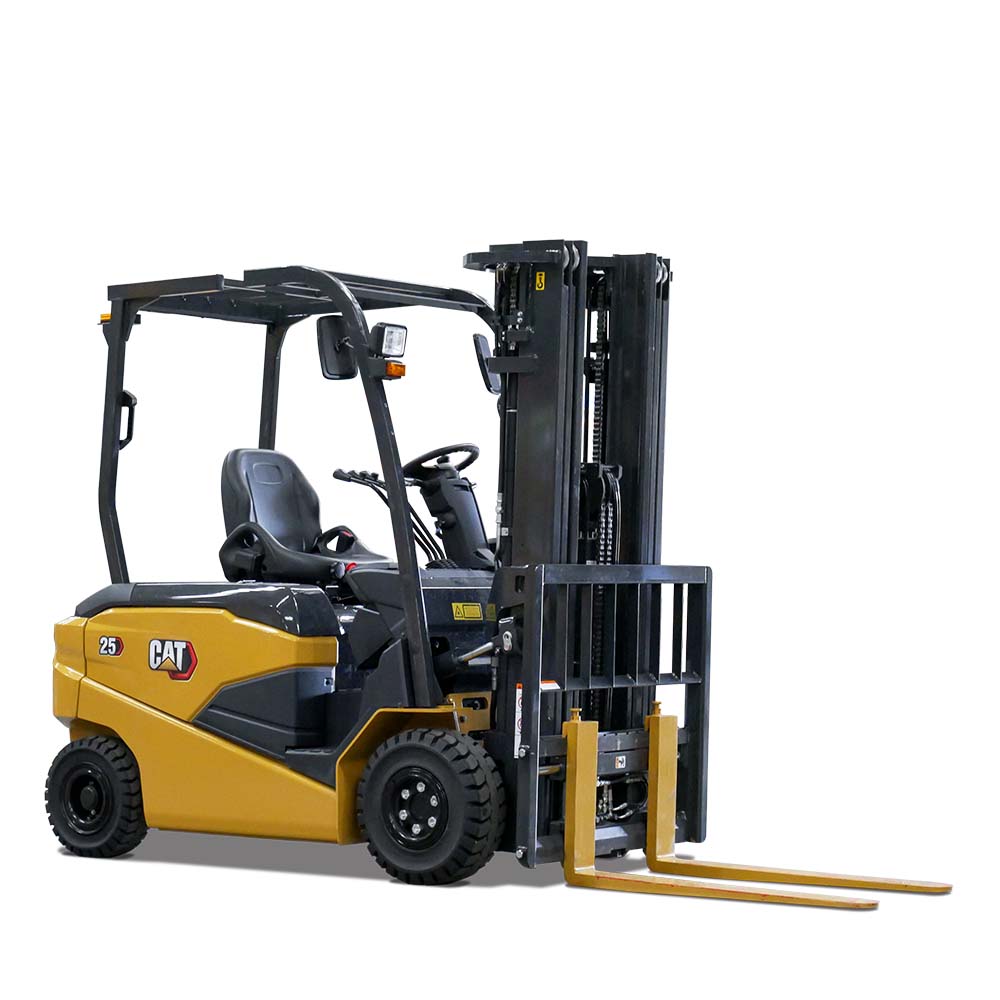 Cat 4-Wheel Electric Forklift 1-3.5 Tonne - United Equipment