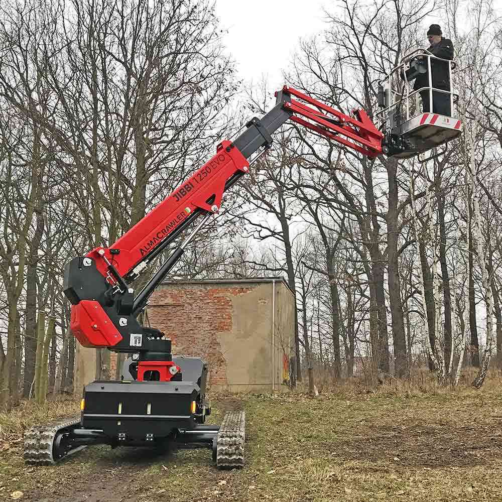 Jibbi Telescopic Tracked Boom Lift 1250 - United Equipment