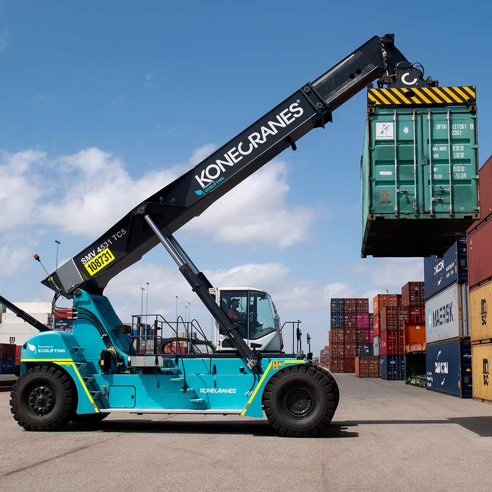 Konecranes Intermodal Reach Stacker 5 High - United Equipment