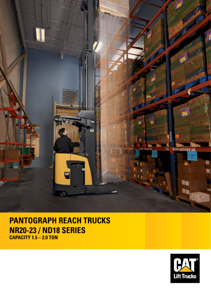 Cat Pantograph Reach Truck 1.5-2.0T | Rent or Buy