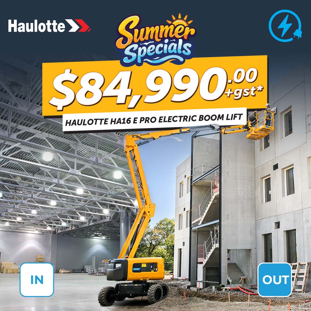 Haulotte HA16 E Pro Electric Boom Lift Special - United Equipment
